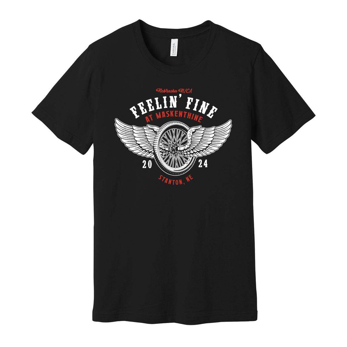Nebraska Nica 2024 Championship Tee Tc Screen Printing