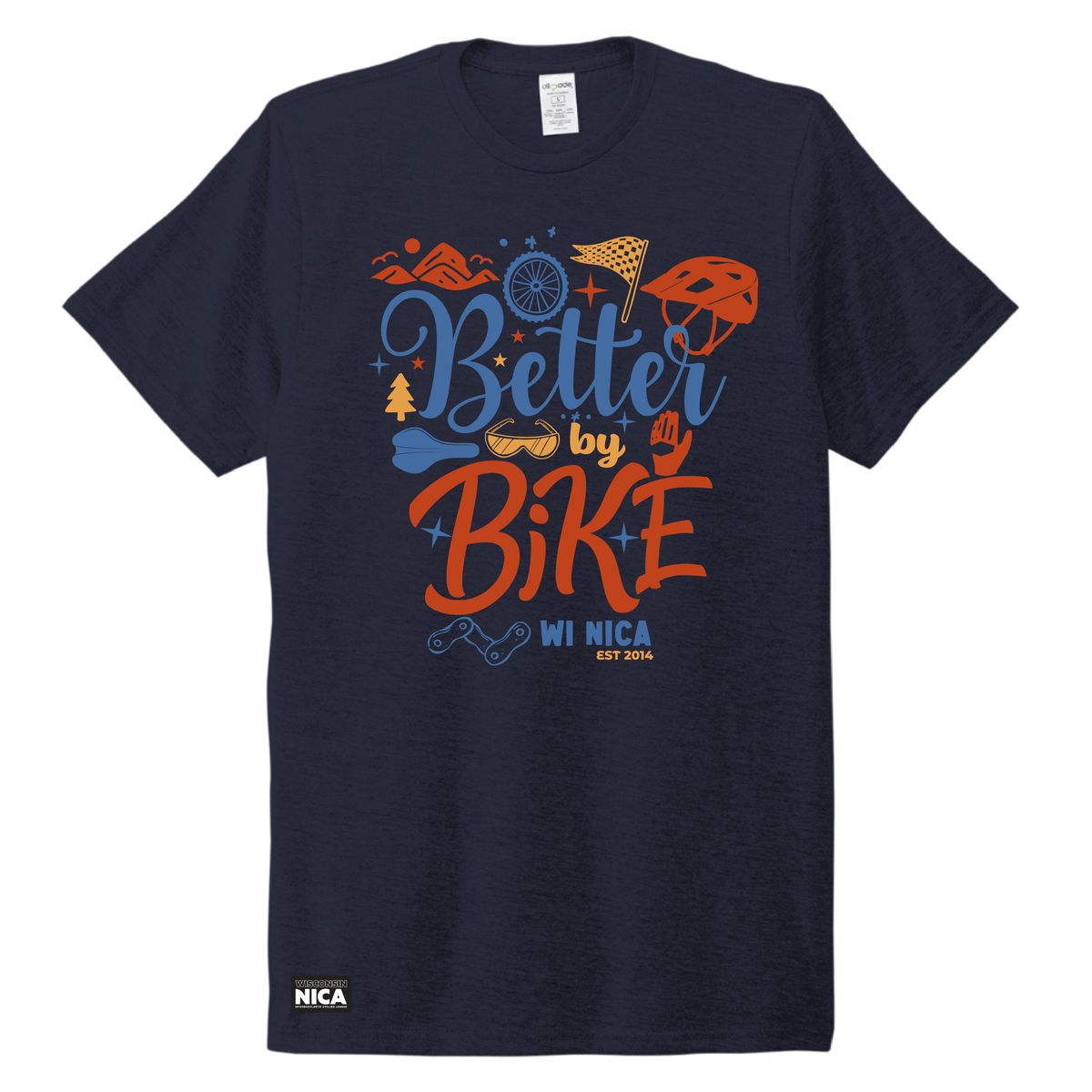Wisconsin NICA Better By Bike Tee – TC Screen Printing